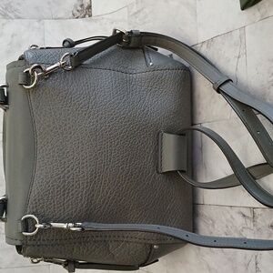 Coach | Bags | Coach Faye Heather Grey Leather Backpack | Poshmark
